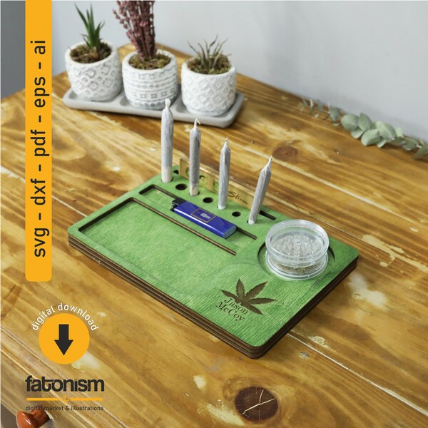 Rolling Tray Svg - Etsy