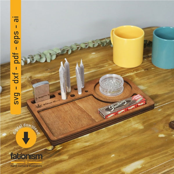 Rolling Tray Svg - Etsy