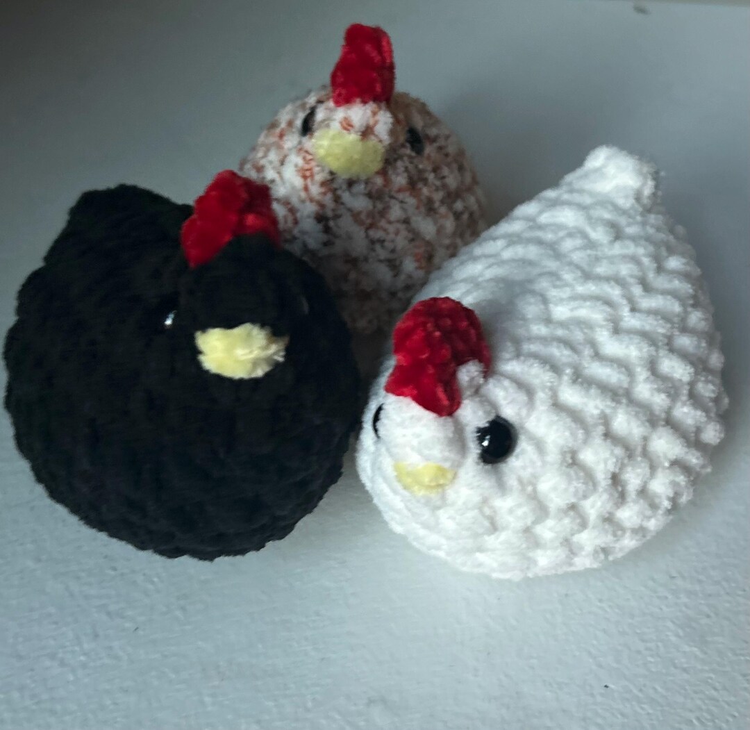 Small Chicken Stuffie W/ Small Mystery Surprise !! - Etsy