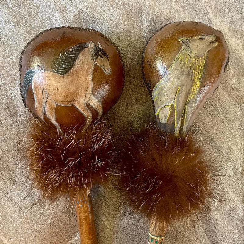 Shamanic Rattle - Etsy