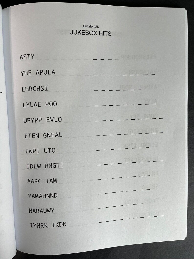 Baby Boomers Word Scramble: They're Called the Good Old Days for a ...