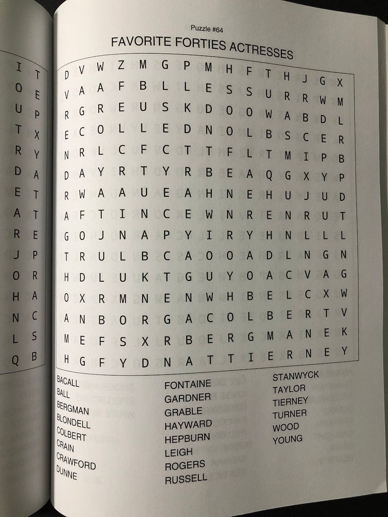 Word Search Time Capsule: Take a Trip Through 100 Years of History ...