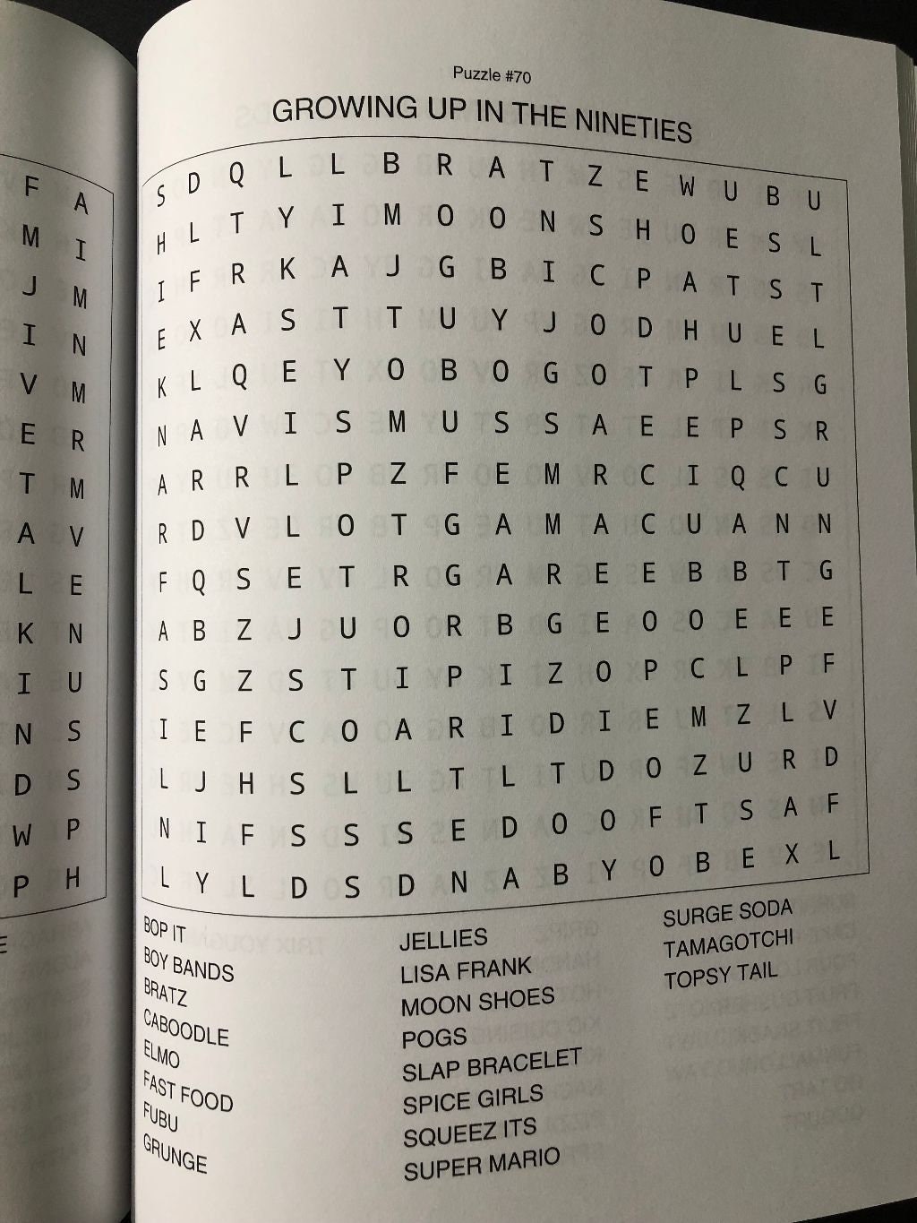Word Search Time Capsule: Take a Trip Through 100 Years of History ...