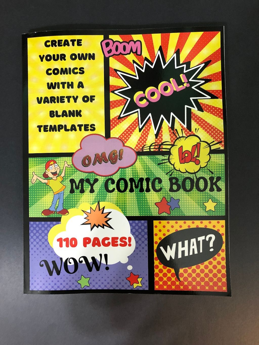 MY COMIC BOOK: Create Your Own Comics With a Variety of Blank Templates ...