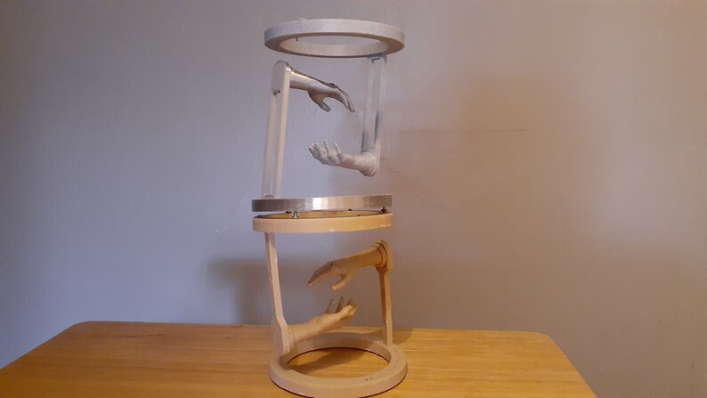 Floating Hand Tensegrity Model - Etsy UK