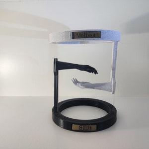 Personalized Floating Hands Tensegrity Model - Etsy