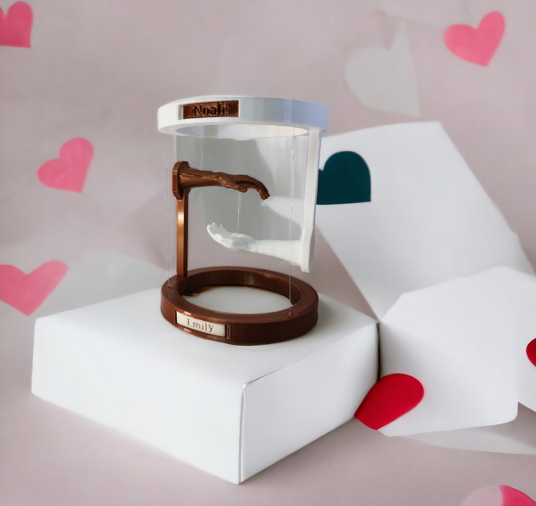 Personalized Floating Hands Tensegrity Model - Etsy