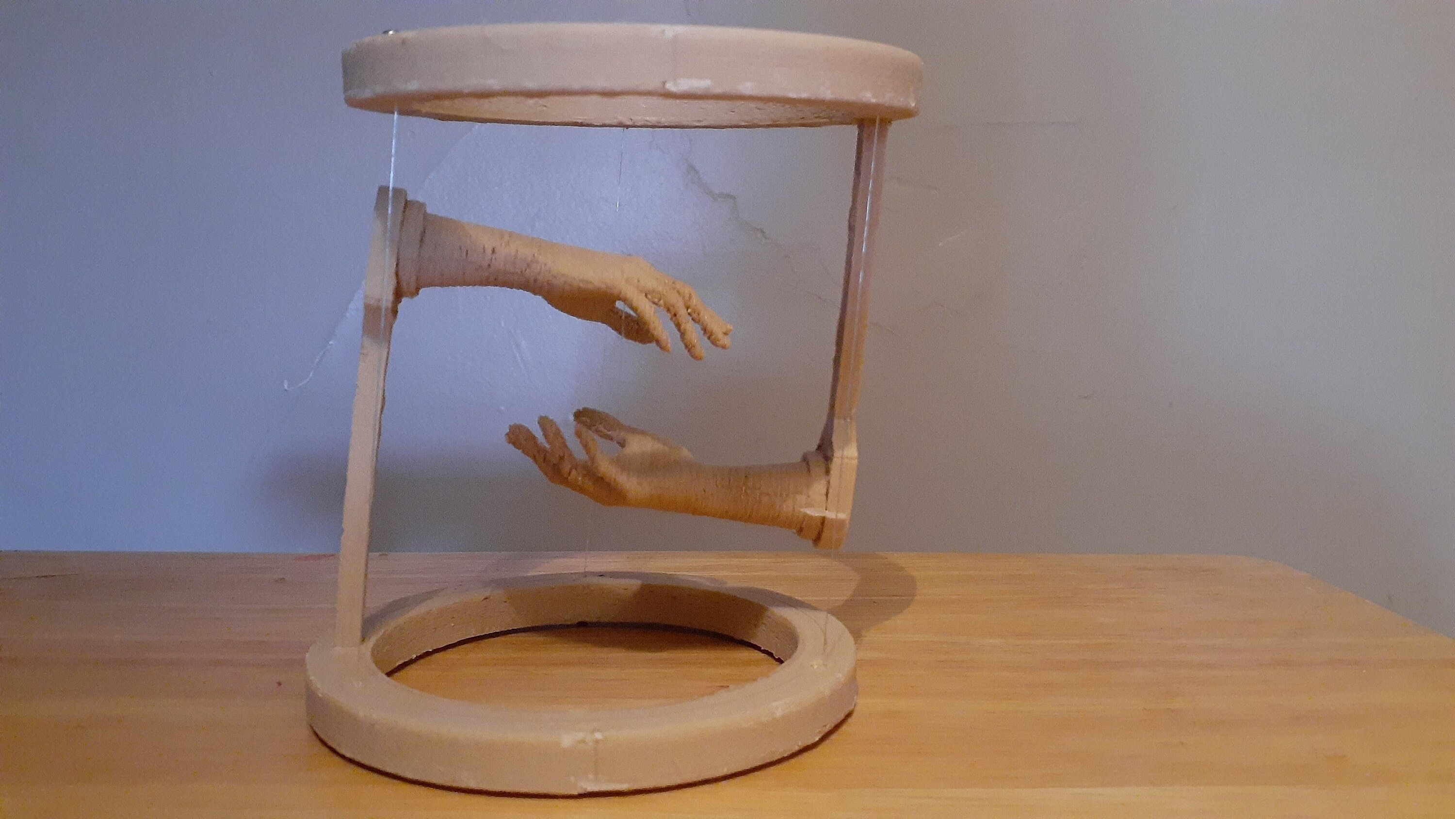 Floating Hand Tensegrity Model - Etsy UK