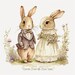 Bunny Rabbit Groom and Bride Wedding Clipart 8 High Quality JPG ...