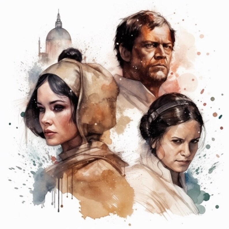 Star Wars Clipart Clip Art 8 PNG Format Instant Download for Commercial ...