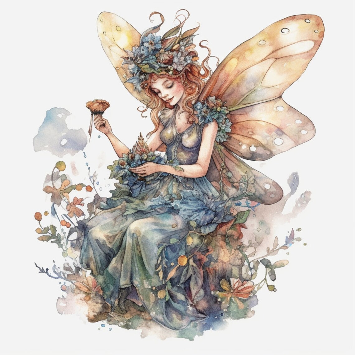 Magical Fairy Clipart 8 High Quality JPG Art Digital Download - Etsy