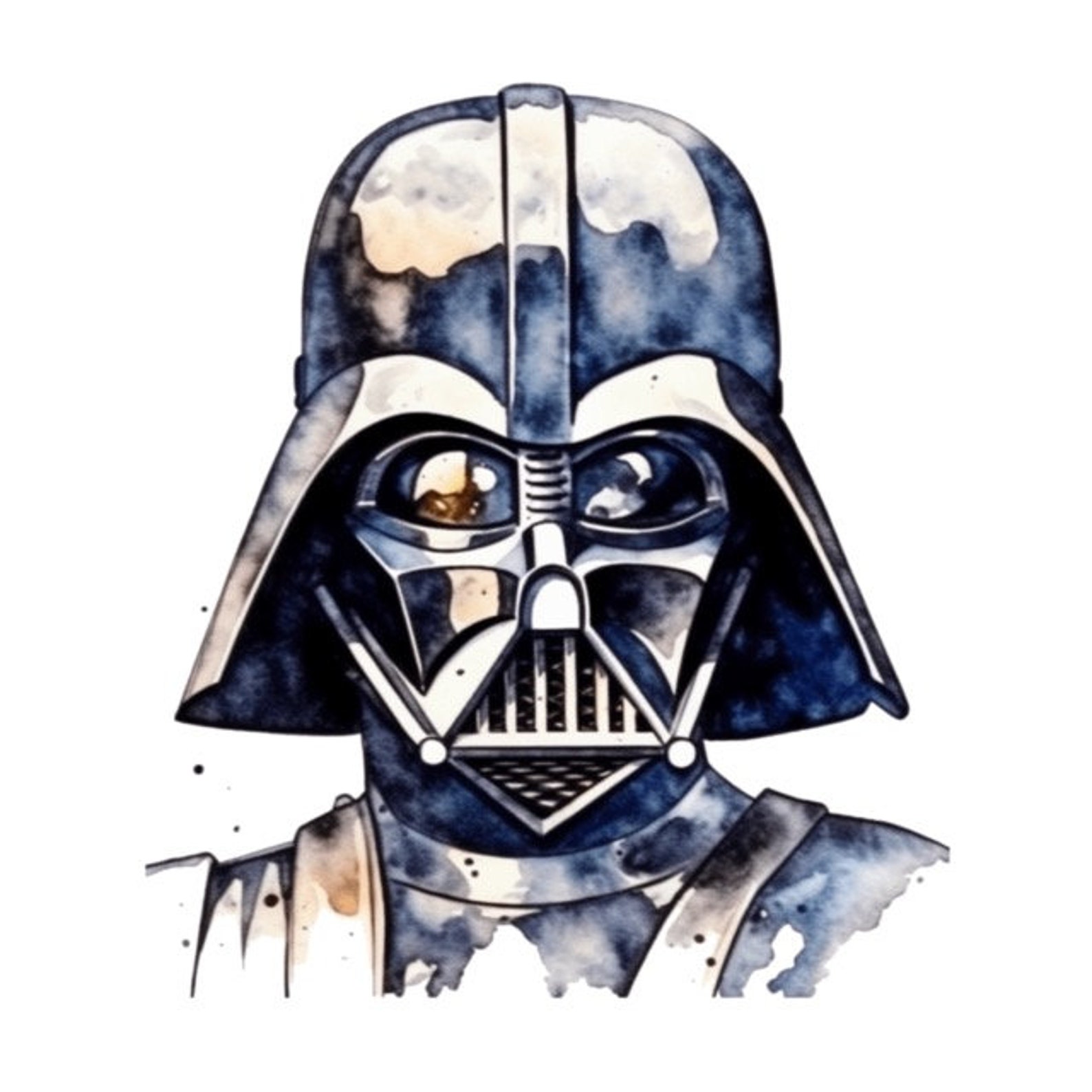 Star Wars Clipart Sublimation Graphics Watercolor Clip Art 4 High ...