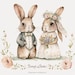 Bunny Rabbit Groom and Bride Wedding Clipart 8 High Quality JPG ...