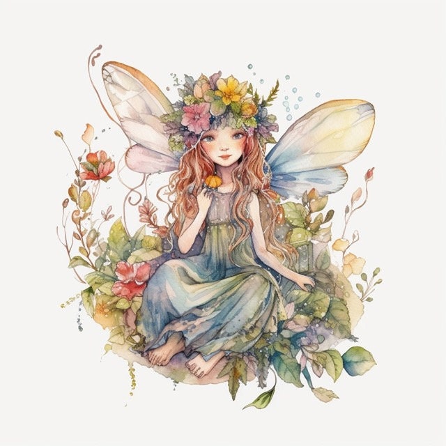 Magical Fairy Clipart 8 High Quality JPG Art Digital Download Clip Art ...