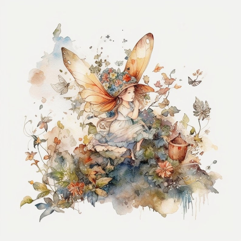 Magical Fairy Clipart 8 High Quality JPG Art Digital Download - Etsy