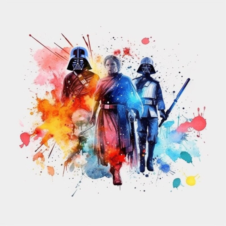 Star Wars Clipart Clip Art 8 PNG Format Instant Download for Commercial ...