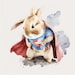 Super Hero Bunny Rabbit 4 PNG Format Instant Download for Commercial ...