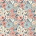 Floral Flower Seamless Pattern Transparent Repeat Digital Paper ...