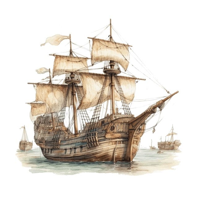 Antique Ships Clipart Clip Art 4 High Quality PNG Format Instant ...
