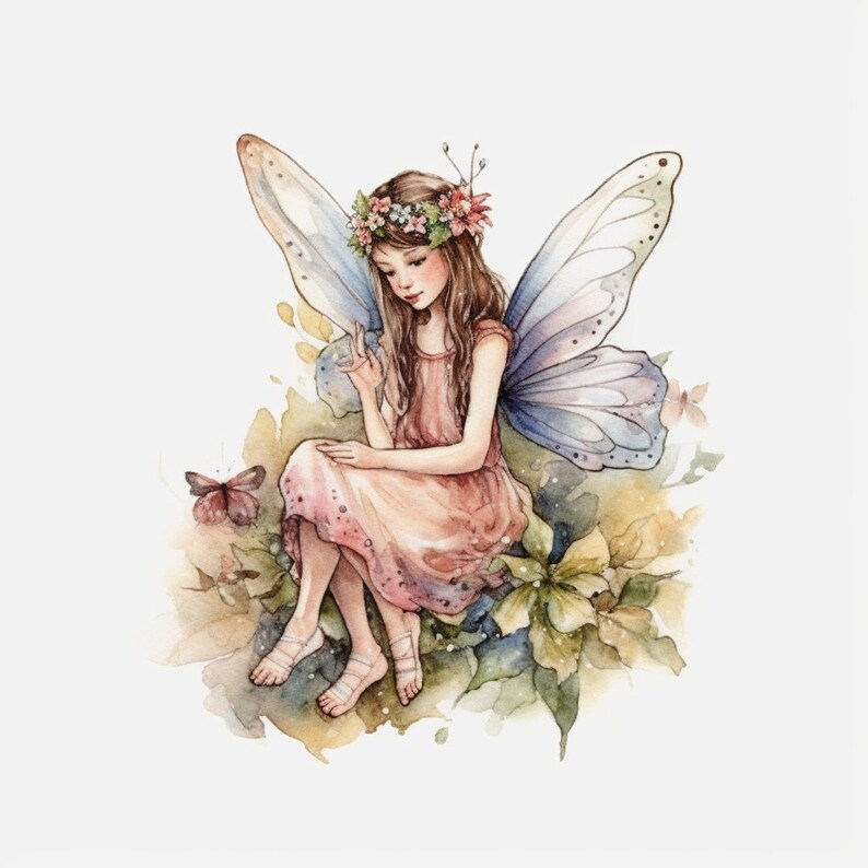 Magical Fairy Clipart 8 High Quality JPG Art Digital Download - Etsy