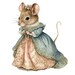 Baroque Mouse Watercolor Clip Art 4 PNG Mix Media Card Making ...