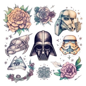 Star Wars Clipart Clip Art 4 PNG Format Instant Download for - Etsy