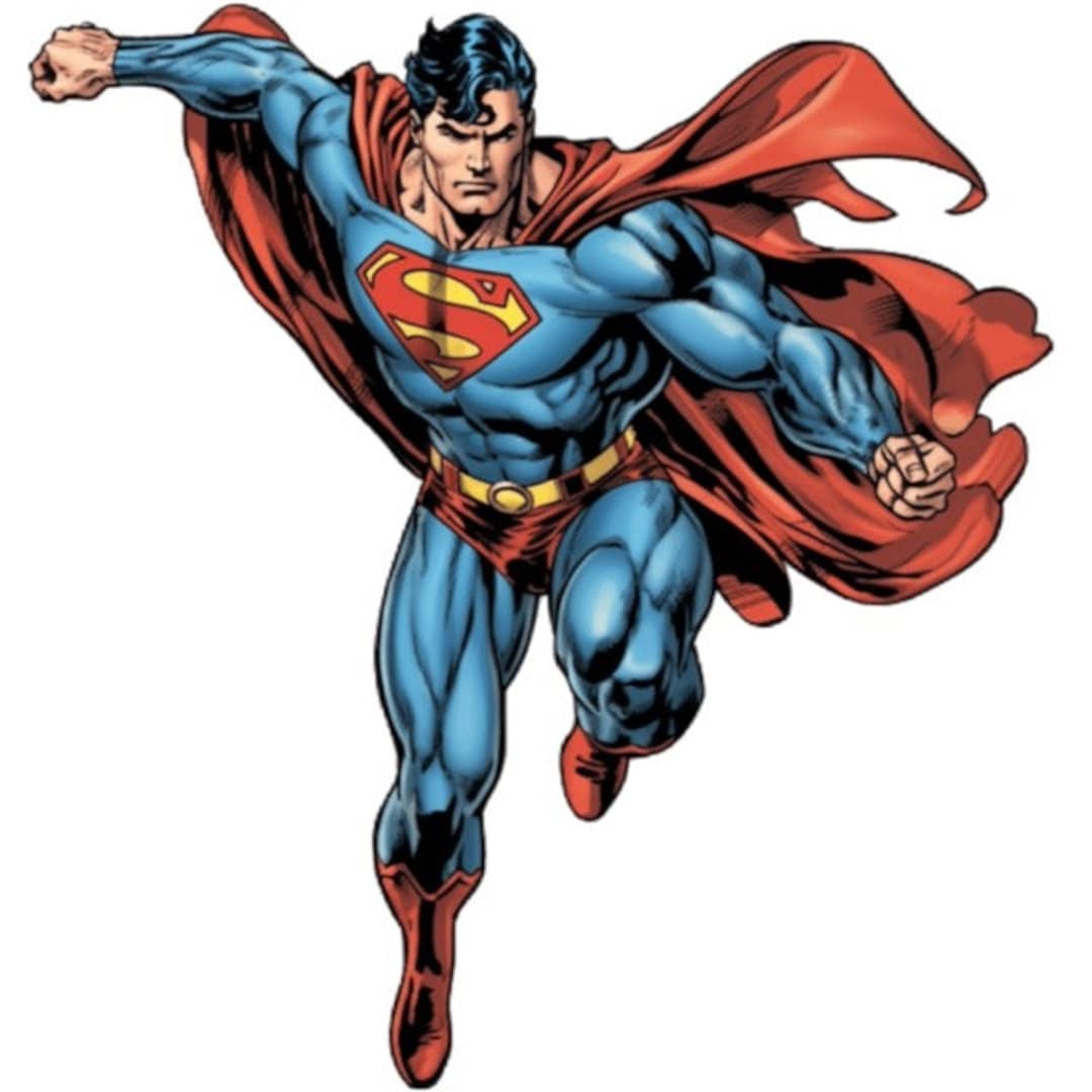 Super Hero Clipart Clip Art 4 PNG Format Instant Download Commercial ...