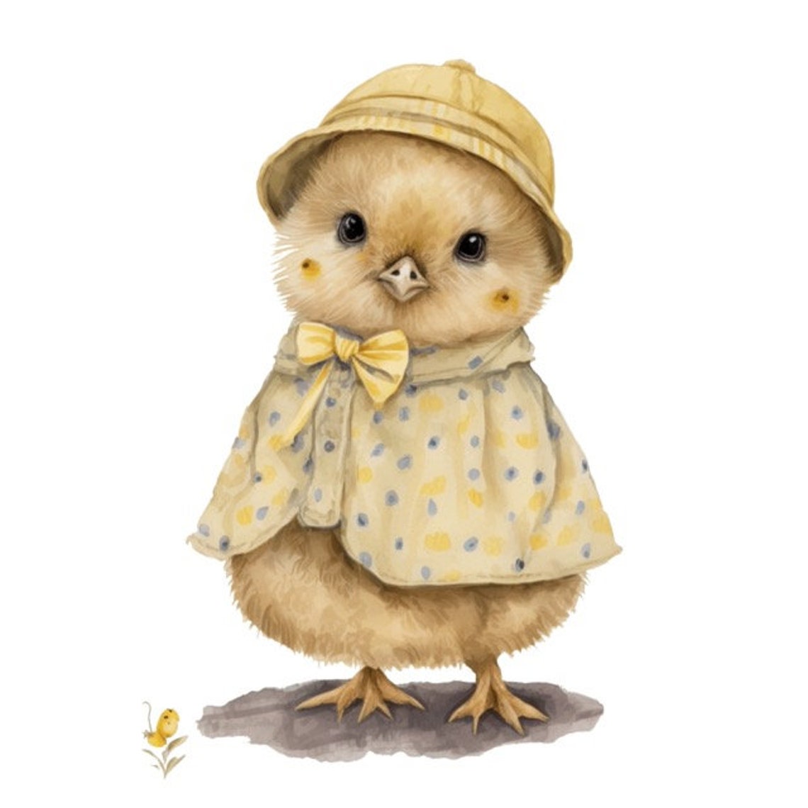 Cute Chick Chicken Clipart Clip Art 4 PNG Format Instant Download for ...