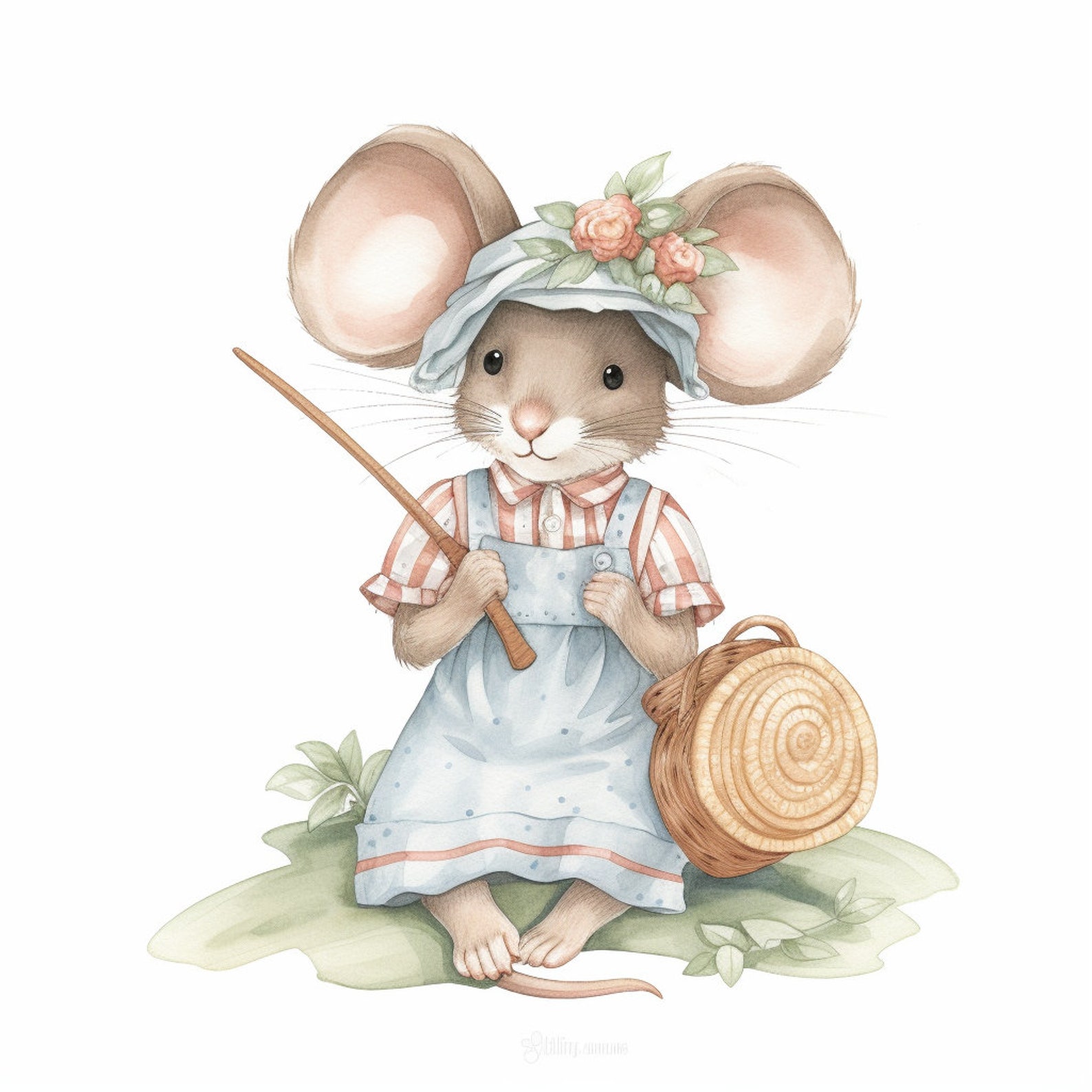 Cute Mouse Clipart 8 High Quality JPG Digital Download Card - Etsy