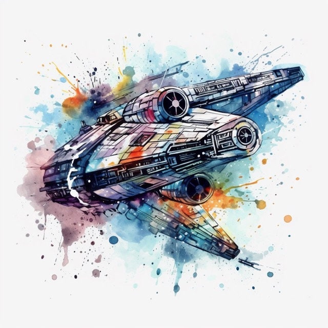 Star Wars Clipart Clip Art 8 PNG Format Instant Download for Commercial ...