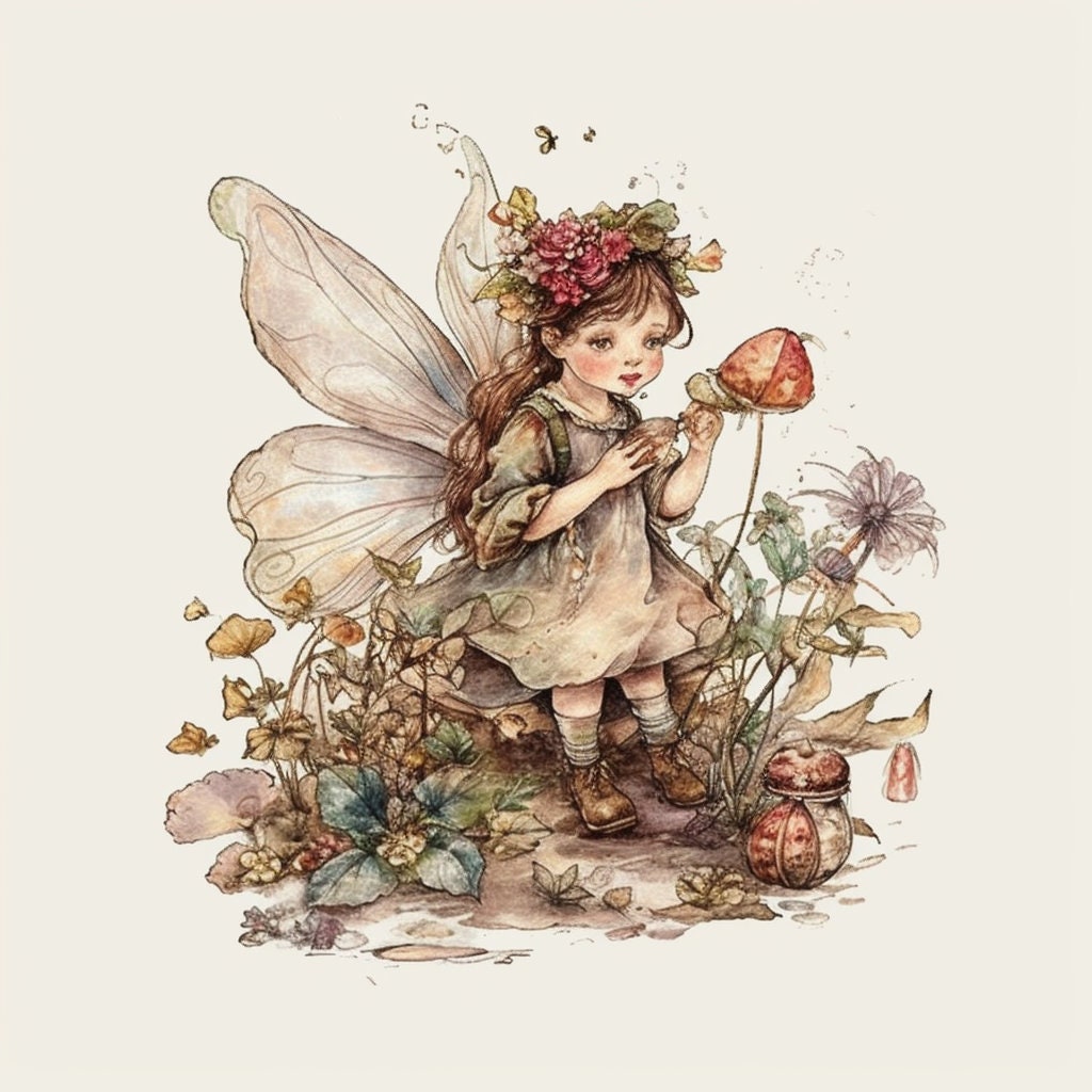Magical Fairy Clipart 8 High Quality JPG Art Digital Download - Etsy