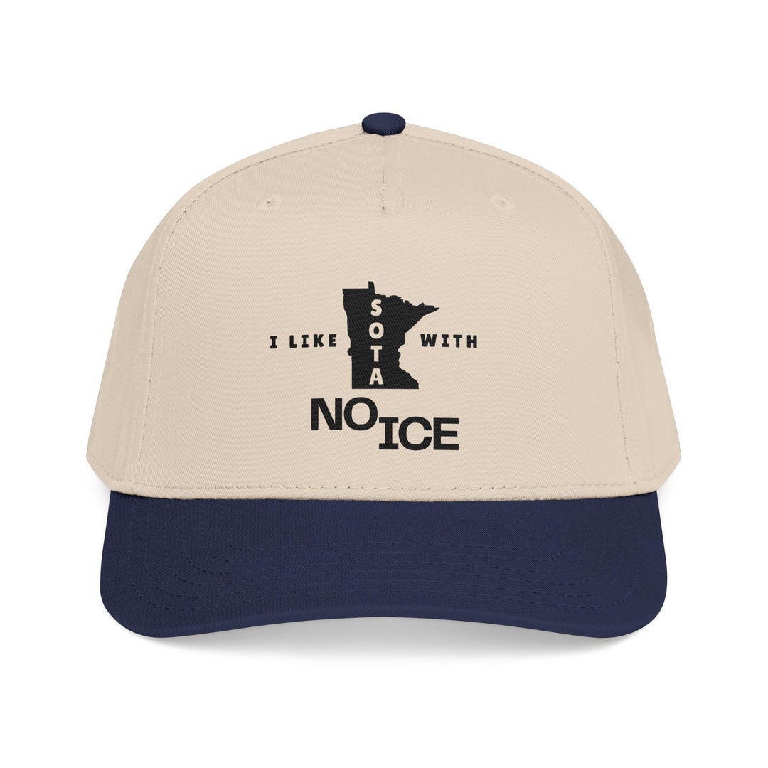 Minnesota No ICE Baseball Cap - Etsy