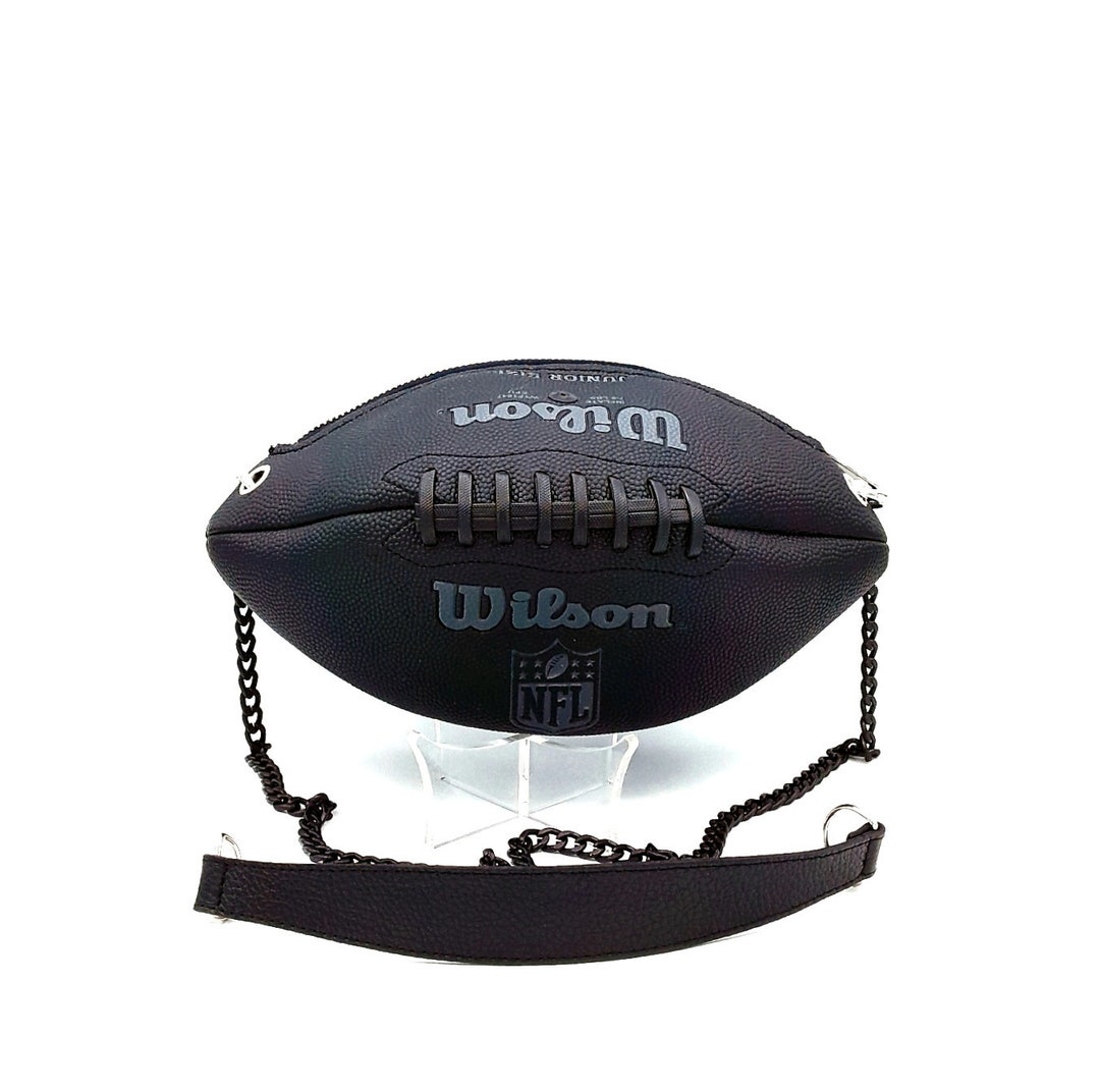 Wilson NFL Black American Football Ball Bag With Genuine Leather and ...