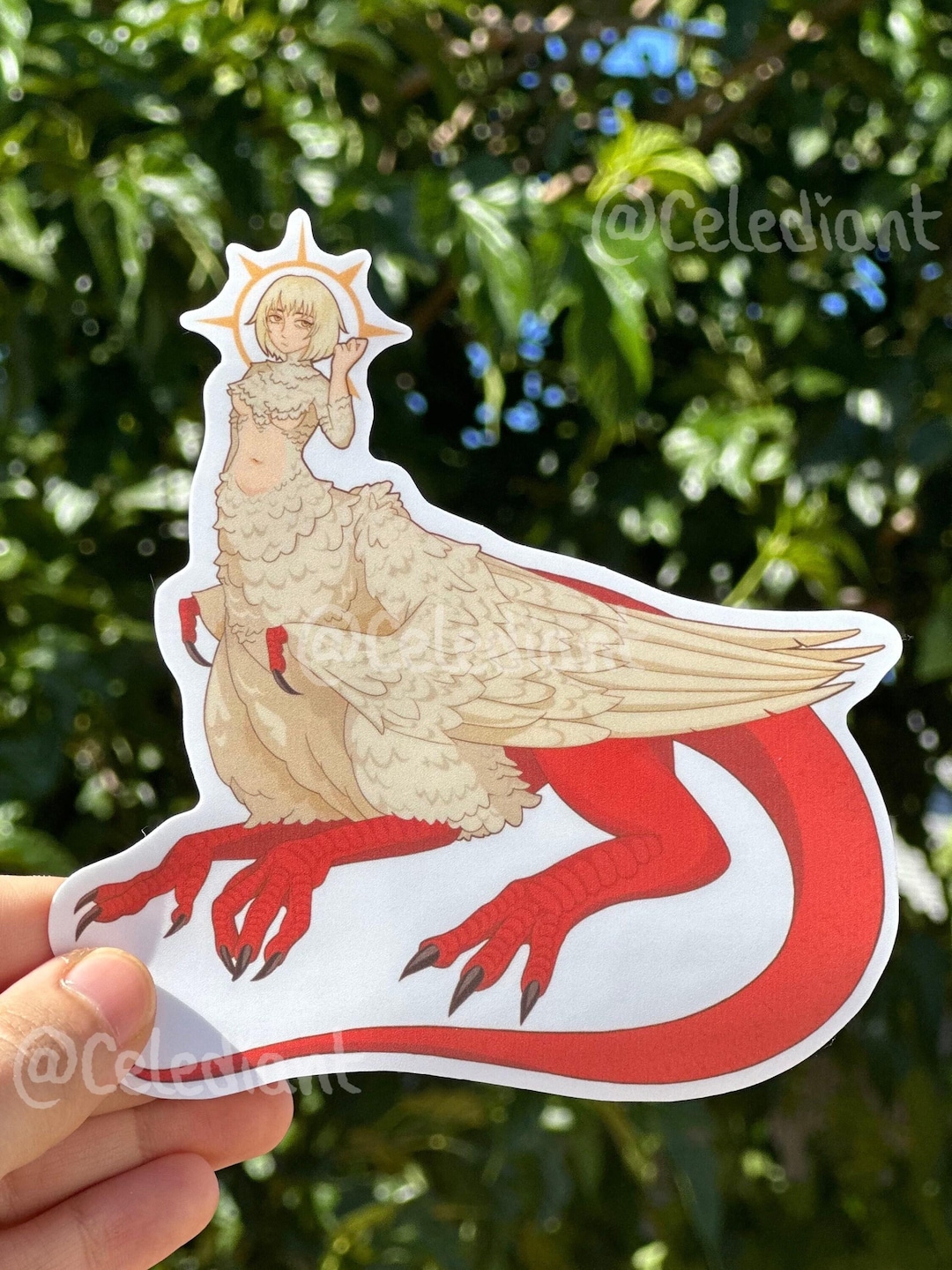 Chimera Falin Sticker Dungeon Meshi Anime Art - Etsy