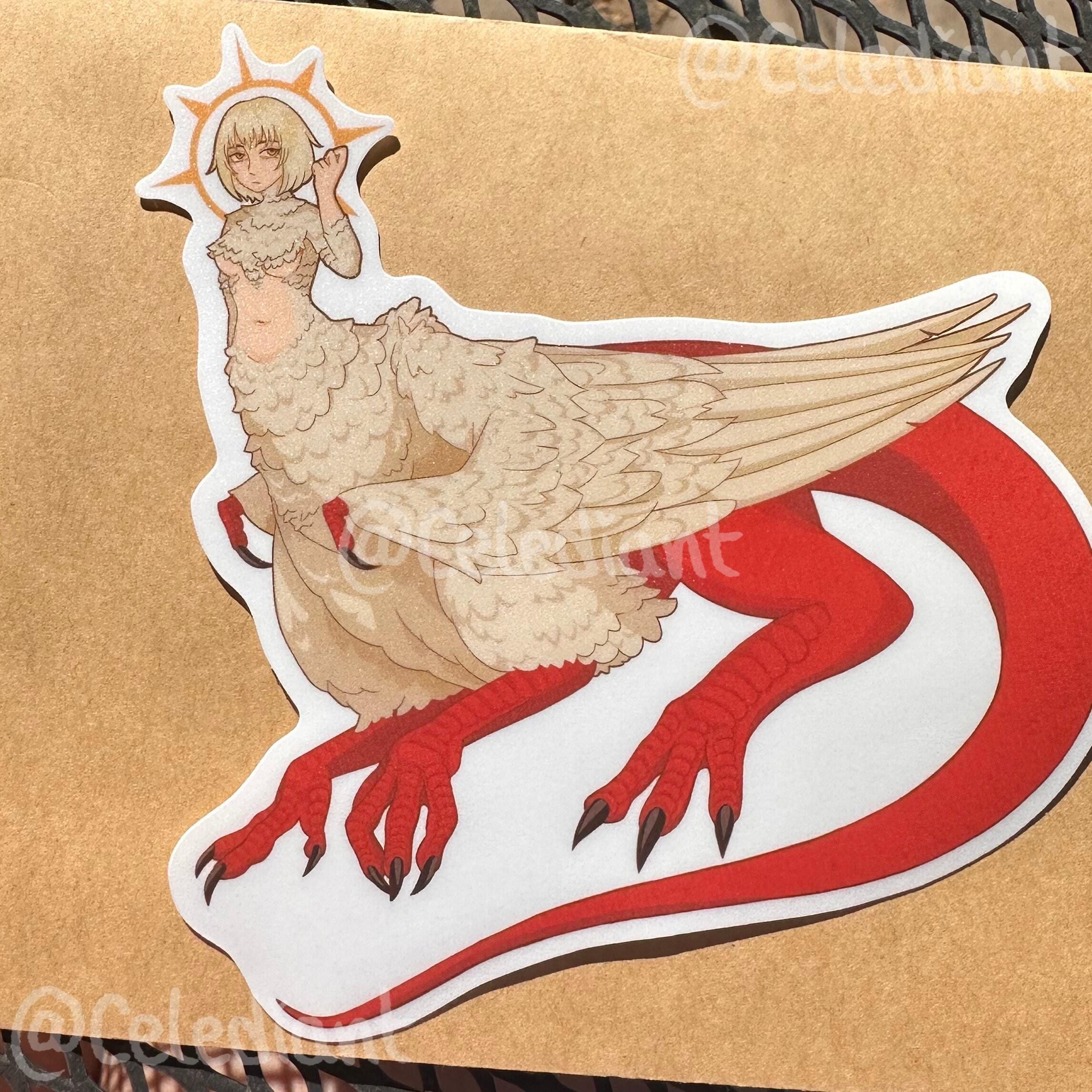 Chimera Falin Sticker Dungeon Meshi Anime Art - Etsy