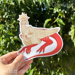 Chimera Falin Sticker Dungeon Meshi Anime Art - Etsy