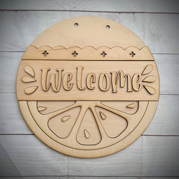 Lemonade Door Hanger - Etsy