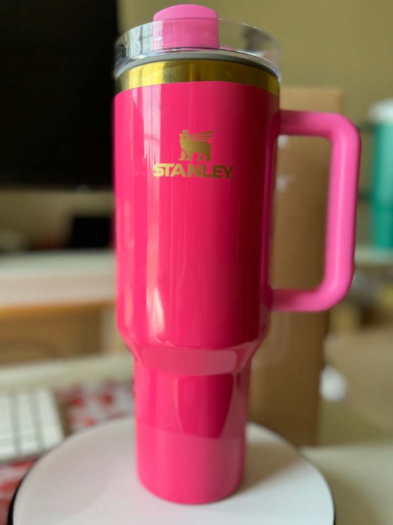 Limited Edition Stanley Pink Parade CMP Engraved Flowstate 40oz Tumbler ...