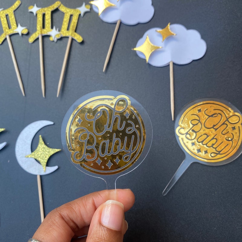 Baby Cupcake Toppers - Etsy