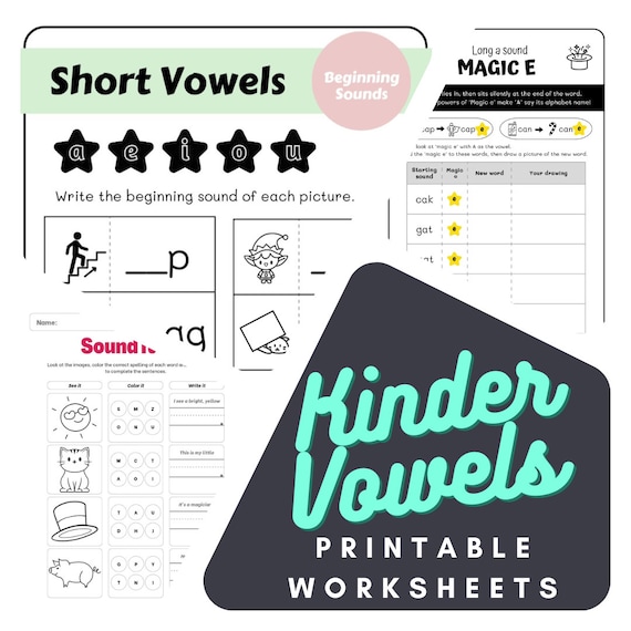 Long Vowel Paragraph Kindergarten