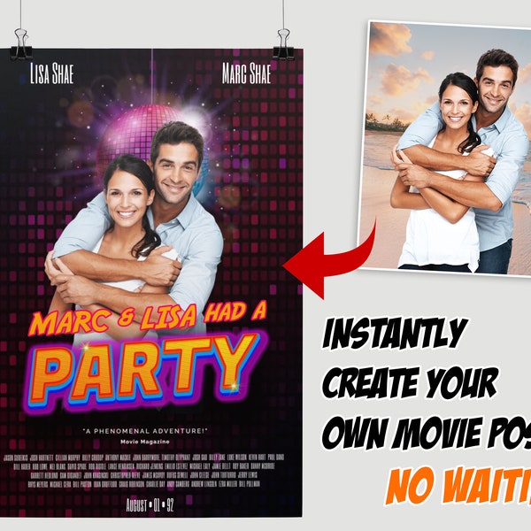 Custom Movie Poster - Etsy