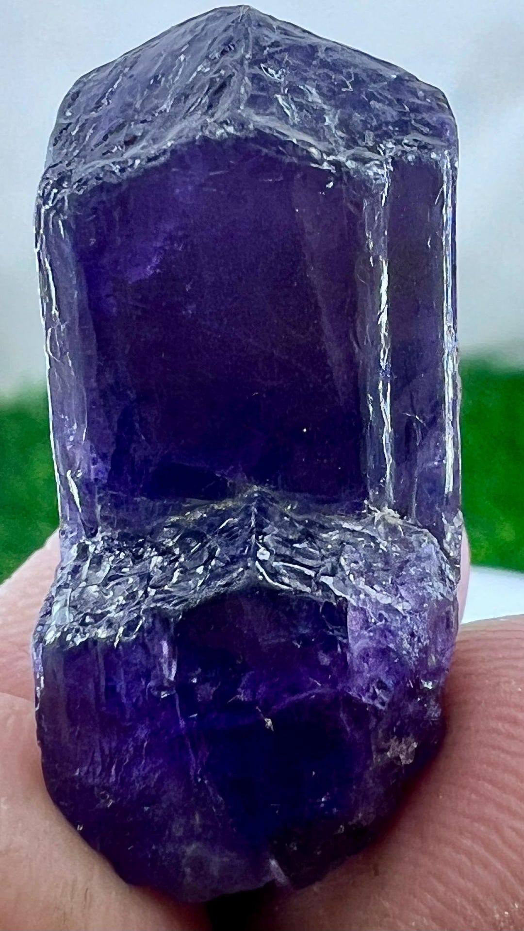 Rare! Purple Scapolite Crystals | Natural Scapolite Color Change ...