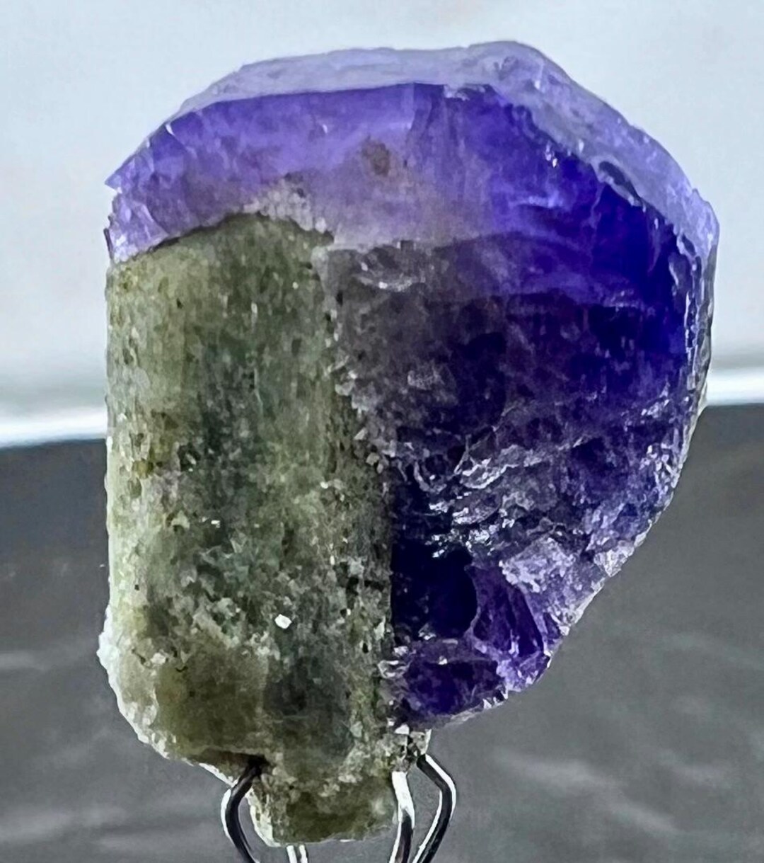 Rare! Purple Scapolite Crystals | Natural Scapolite Color Change ...