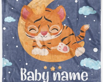 Tiger Baby Blanket - Etsy