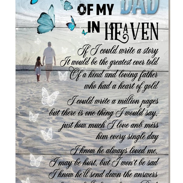 In Memory of Dad - Etsy