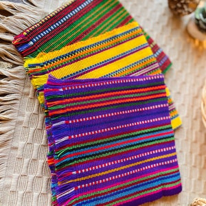 Guatemalan Handwoven Napkin, Table Home Decor, Textile Cloth, Placemat ...