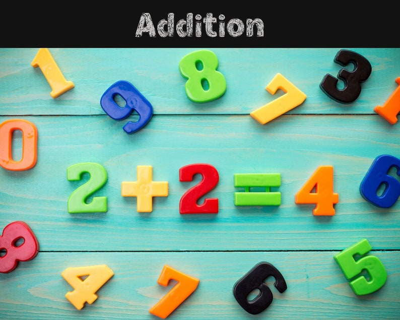 One Digit Addition Speed Drills for Kids - Etsy