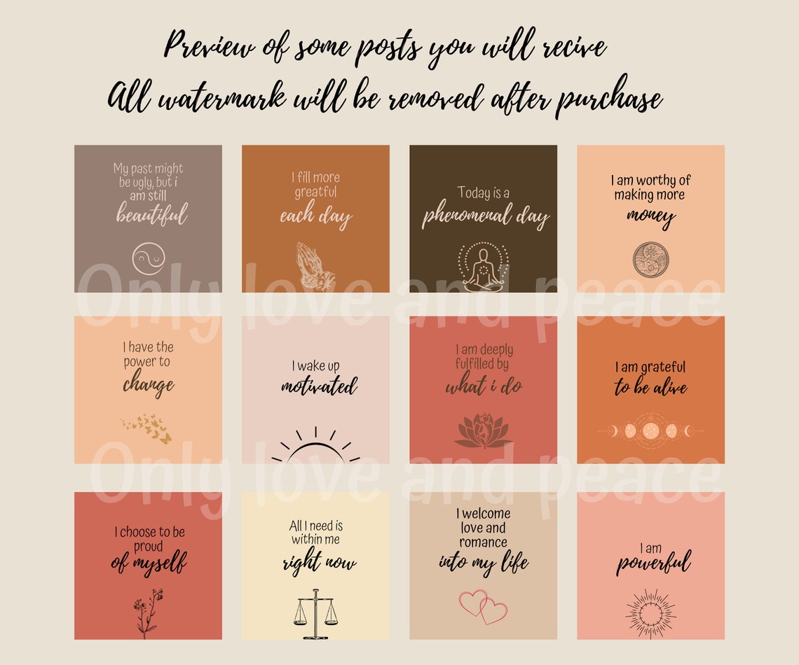 35 Instagram Self Love Affirmations | Empower Affirmations ...