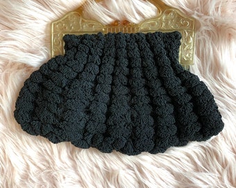 1950s Theresa Bag Co. Amber Lucite Box Bag Vintage Purse Mid - Etsy