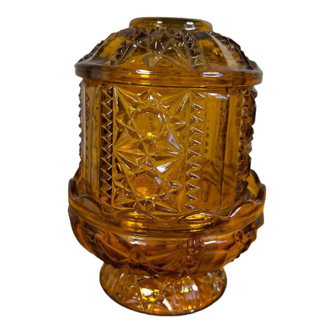 Amber Glass Fairy Light - Etsy